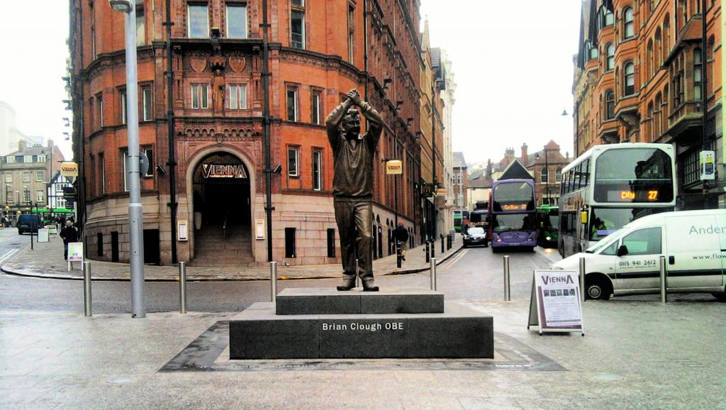 Brian Clough Statue, Nottingham
