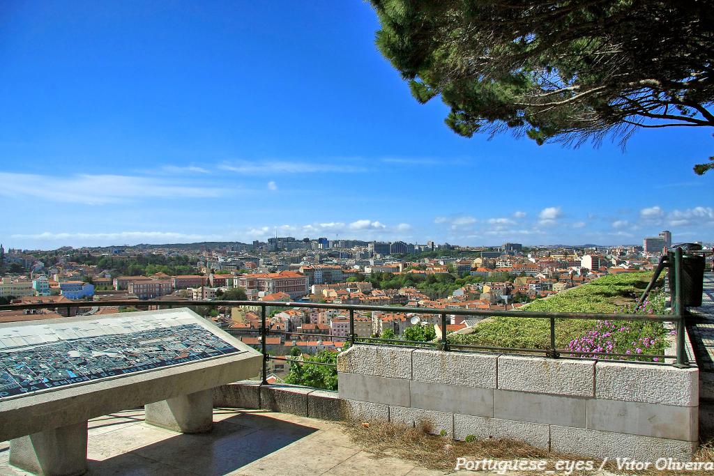 Miradouro da Senhora do Monte (Our Lady of the Mount Viewpoint), Lisbon
