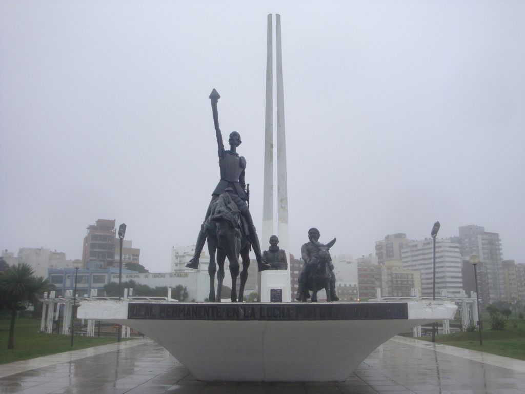 Monument to Cervantes, Mar del Plata