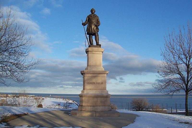 Solomon Juneau Monument, Milwaukee