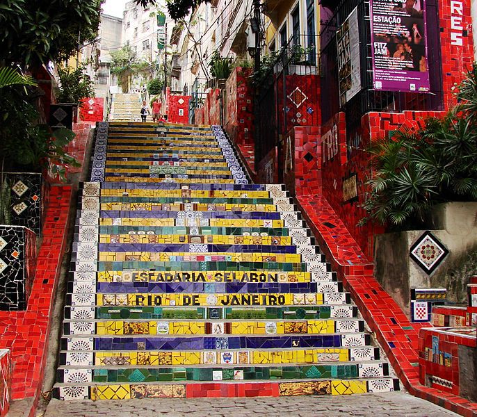 Escadaria Selarón (Selarón Steps), Rio de Janeiro