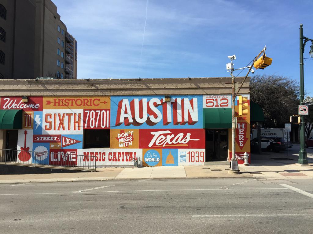 Historic 6th Street Mural, Austin