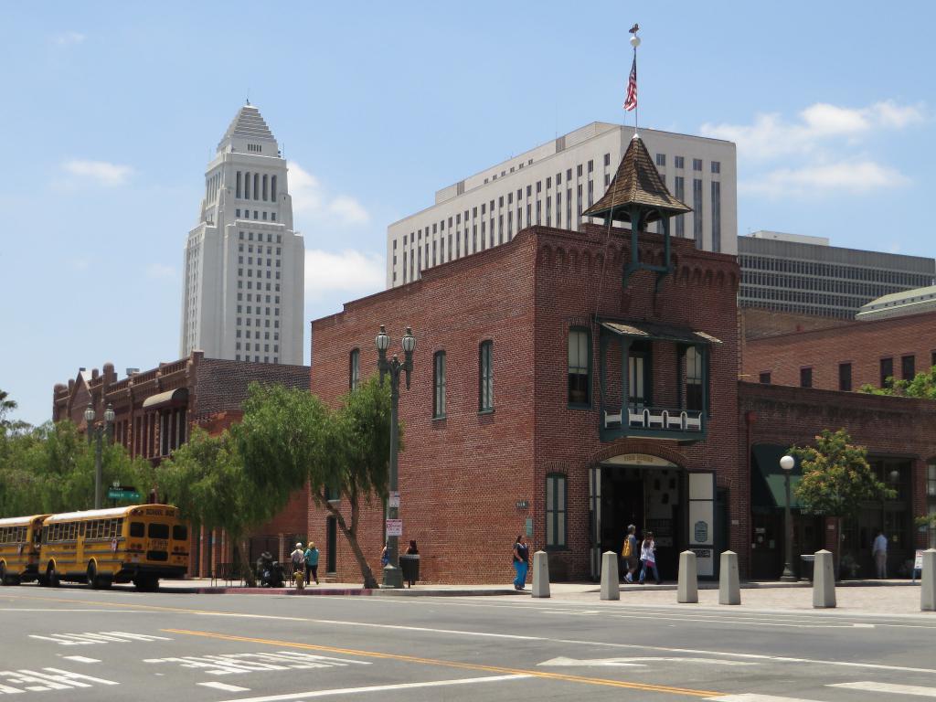 Los Angeles Plaza Historic District El Pueblo De Los Ángeles