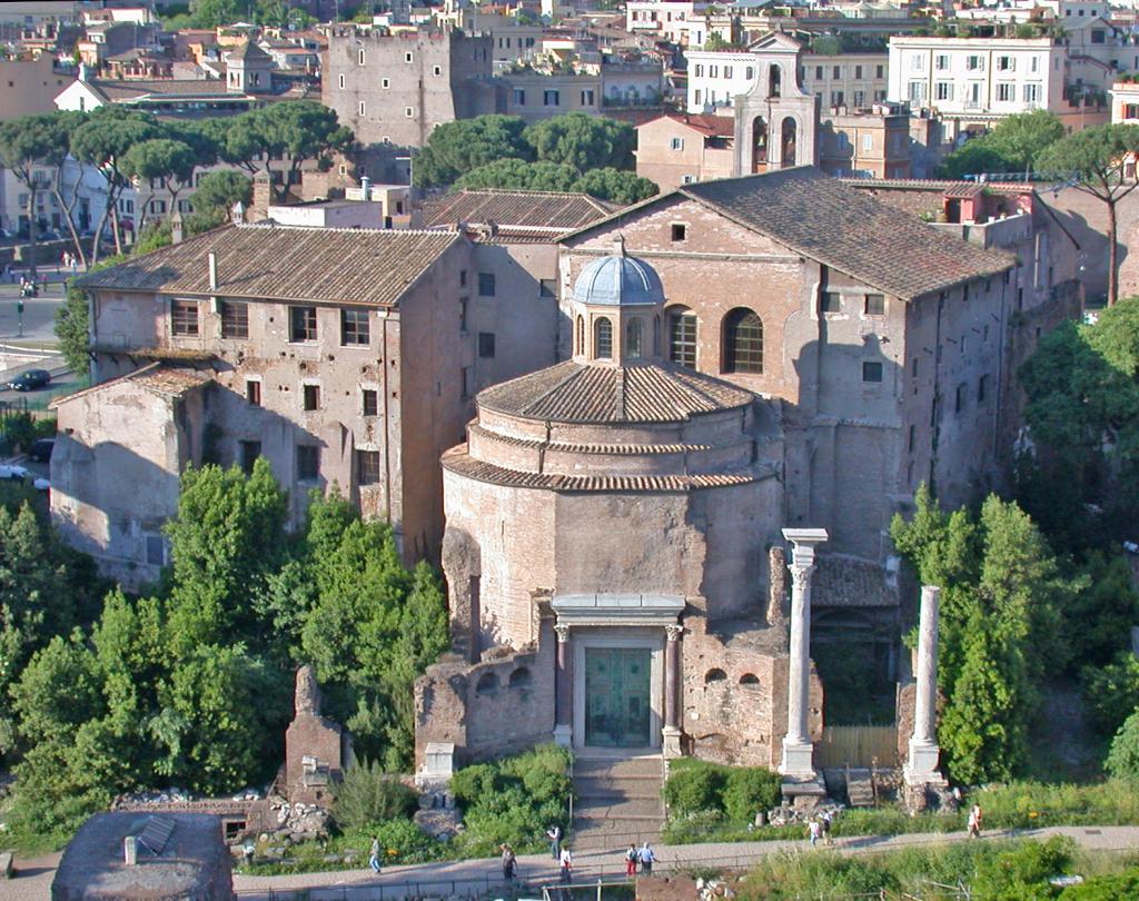 Tempio di Romolo (Temple of Romulus), Rome