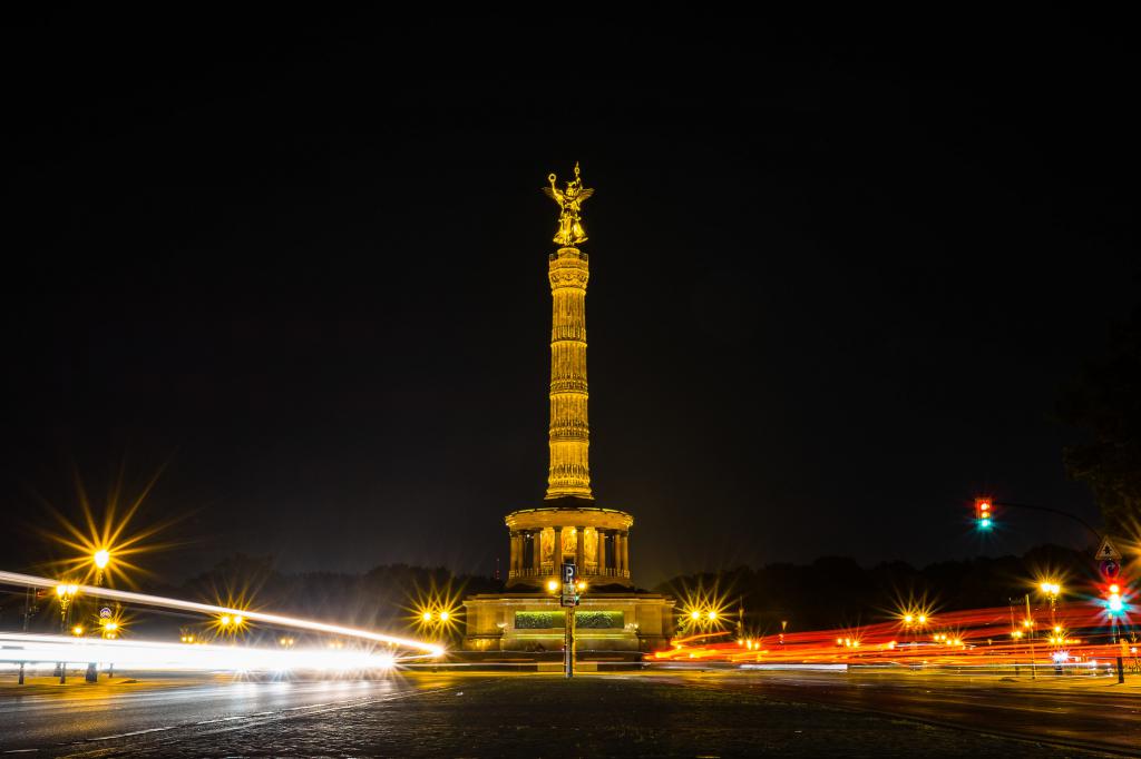 Victory Column and Great Star Roundabout, Berlin