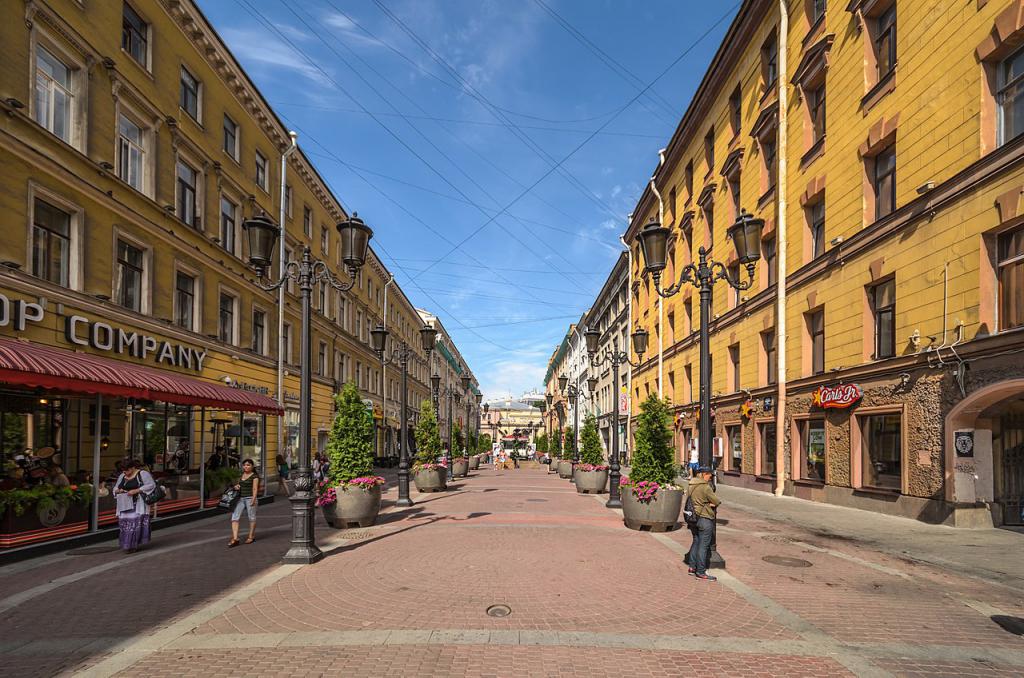 Malaya Sadovaya Street (Small Garden Street), St. Petersburg