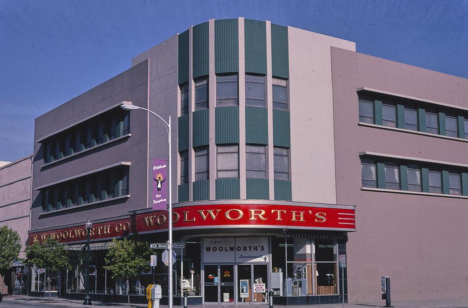 F.W. Woolworth Company Store Historical Marker, Bakersfield