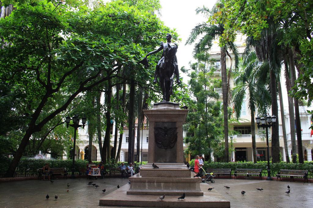 Plaza de Bolivar (Bolivar Square), Cartagena
