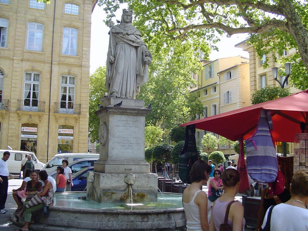 Fontaine du Roi René (King Rene Fountain), Aix-en-Provence