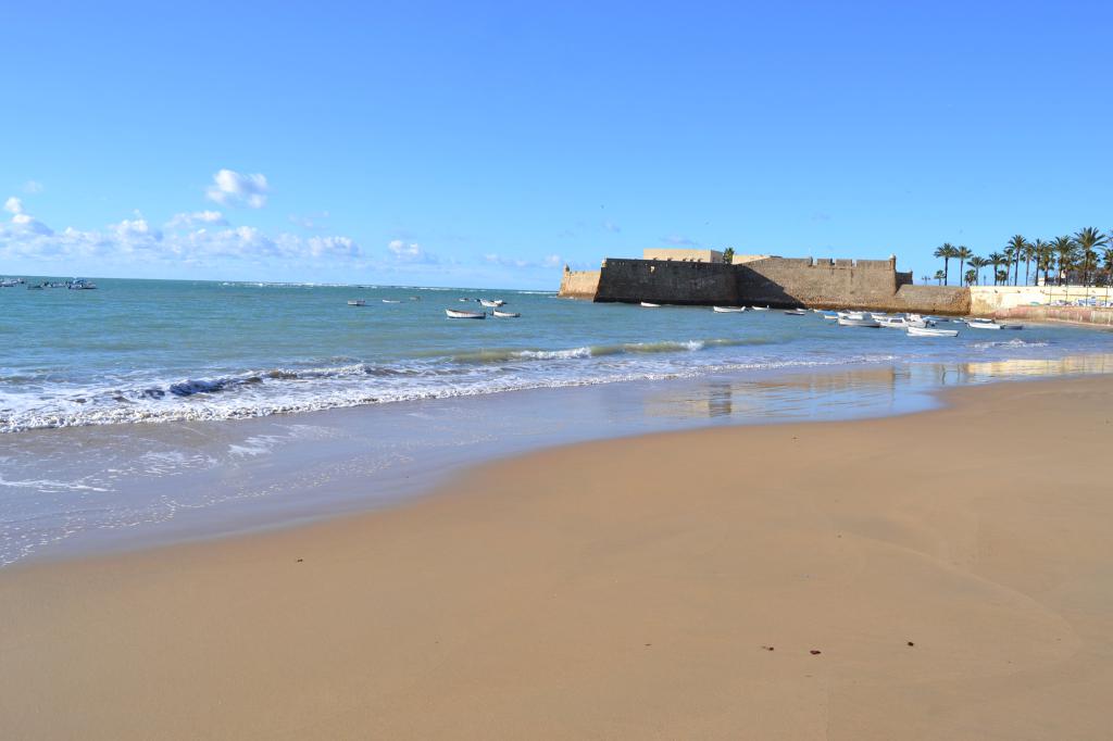 Playa de La Caleta (La Caleta Beach), Cadiz