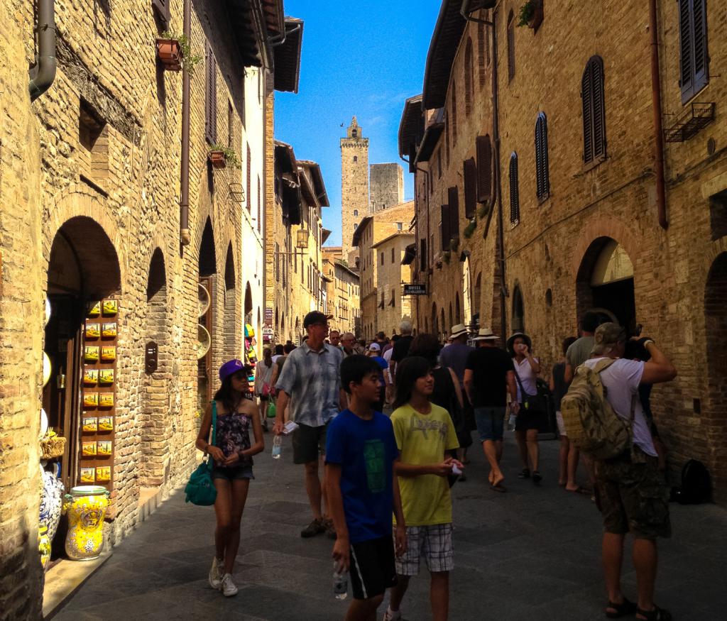 Via San Giovanni (San Giovanni Street), San Gimignano