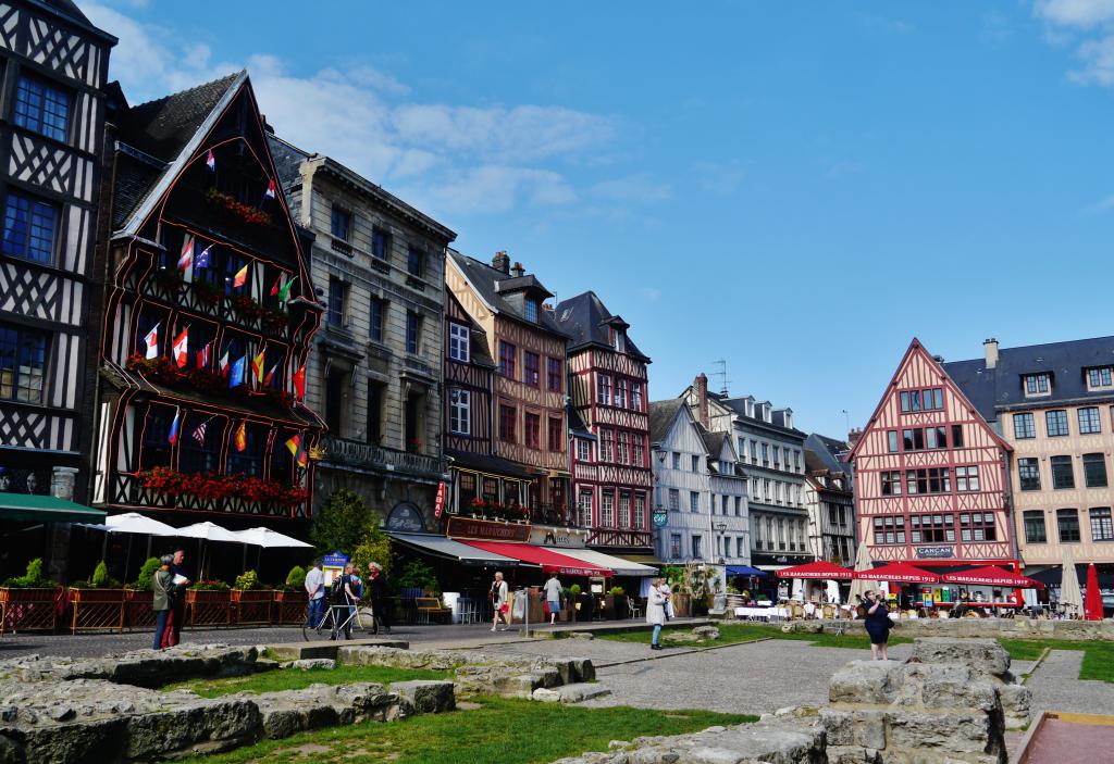Place du Vieux-Marche (Old Market Square), Rouen