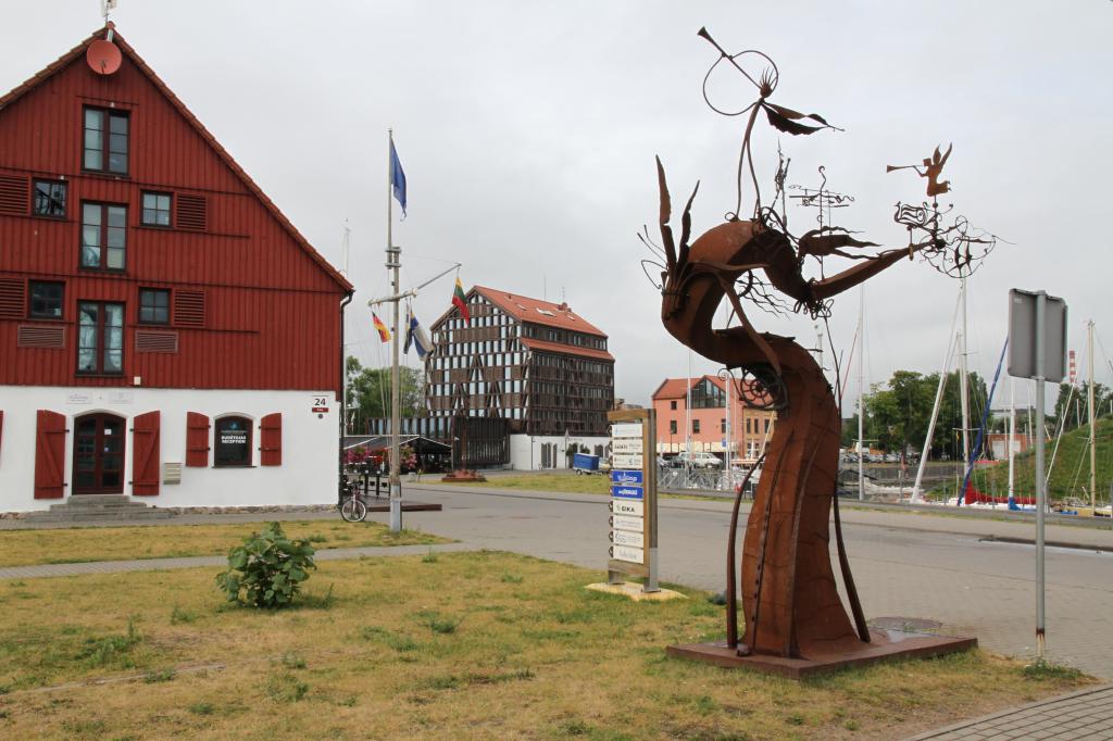 Skulptur Keturi Vejai (Sculpture The Four Winds), Klaipeda