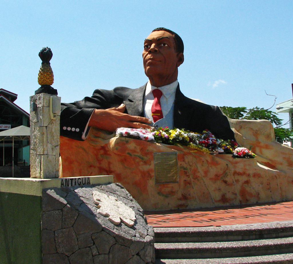 V C Bird Monument, St. John`s