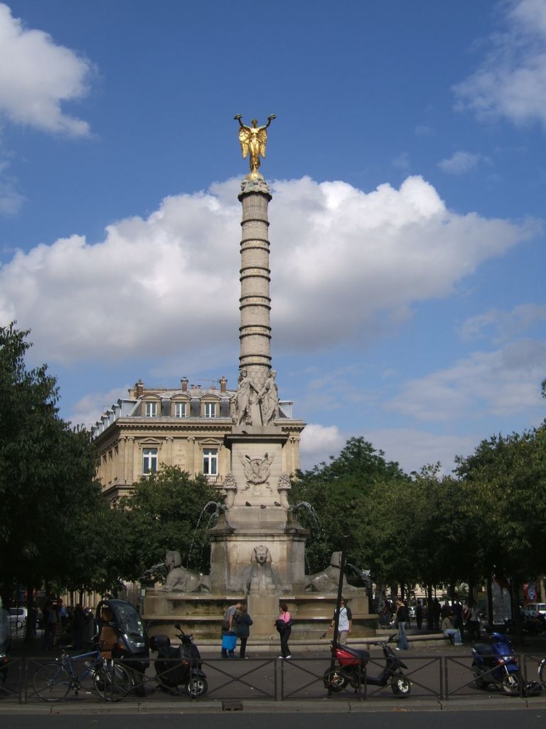 Place du Chatelet (Chatelet Square), Paris