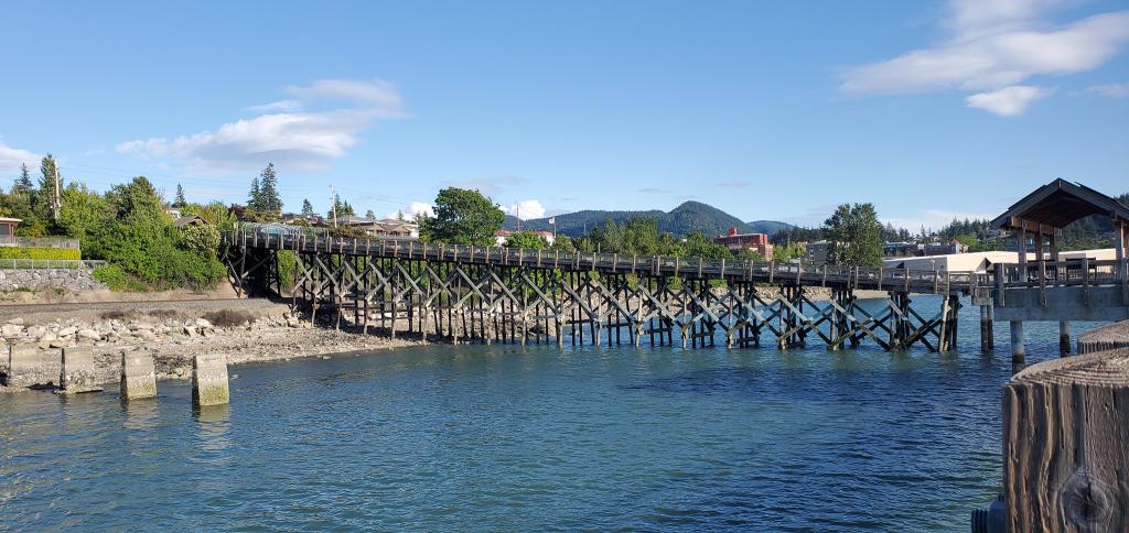 Taylor Dock Boardwalk and Boulevard Park, Bellingham