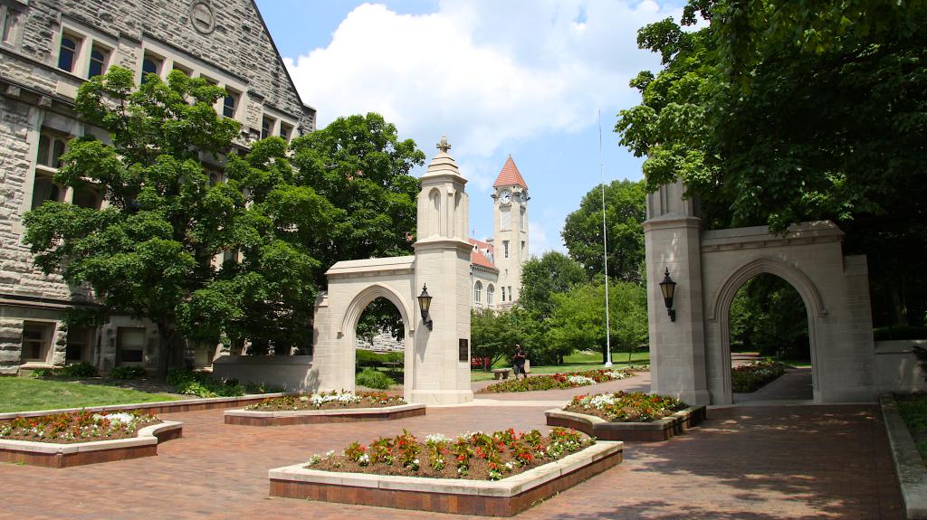 Sample Gates of Indiana University Bloomington, Bloomington