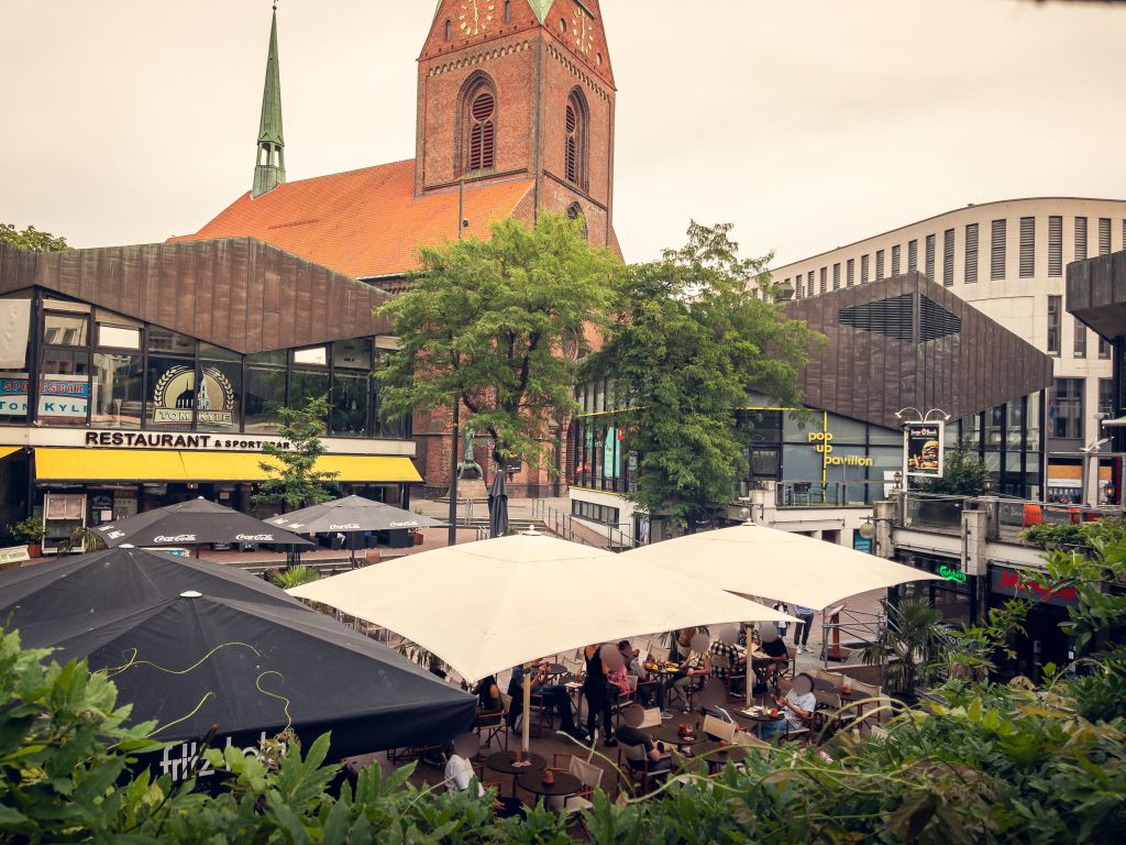Wunderschone Kiel Alter Markt Ebenbild