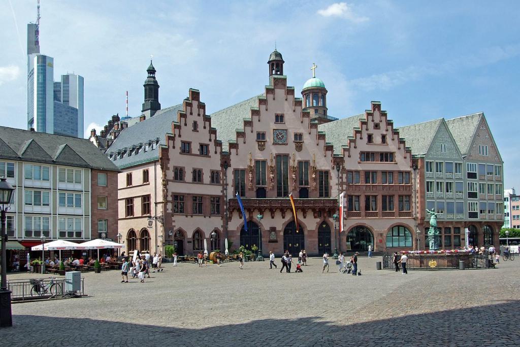 Römerberg, Frankfurt _ Römer Frankfurt Karte – OPHL