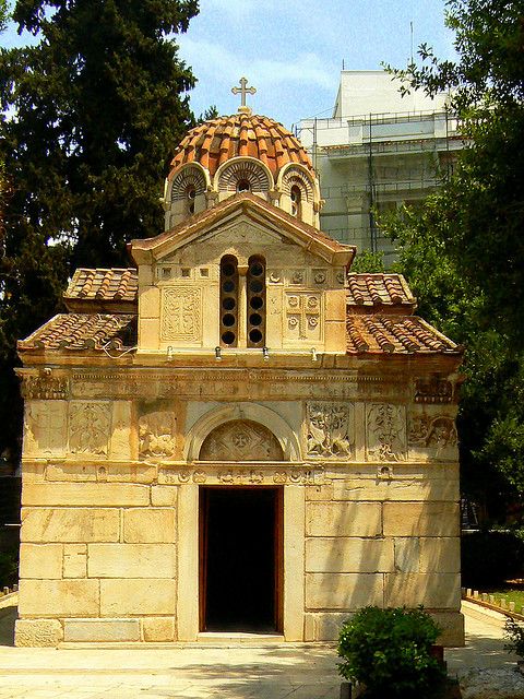 Church Of St Eleutherius Athens